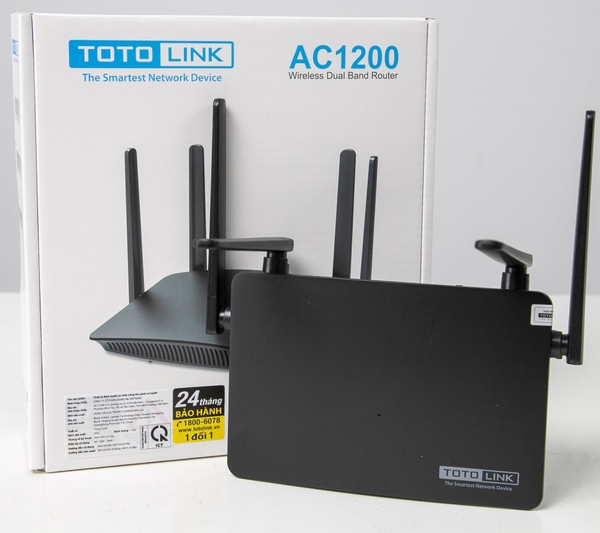 Phát wifi 2 băng tần 4 râu TOTOLINK A720R chuẩn AC1200 WIFI Router 2 ...