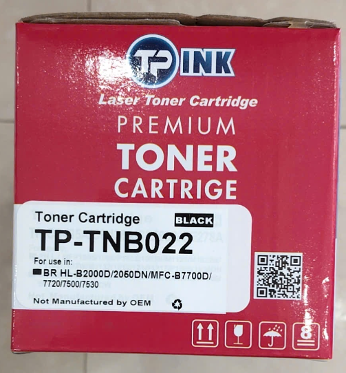 Hộp mực Brother TP-TNB022 (TN-022) TP-ink - Dành cho máy in Brother HL ...