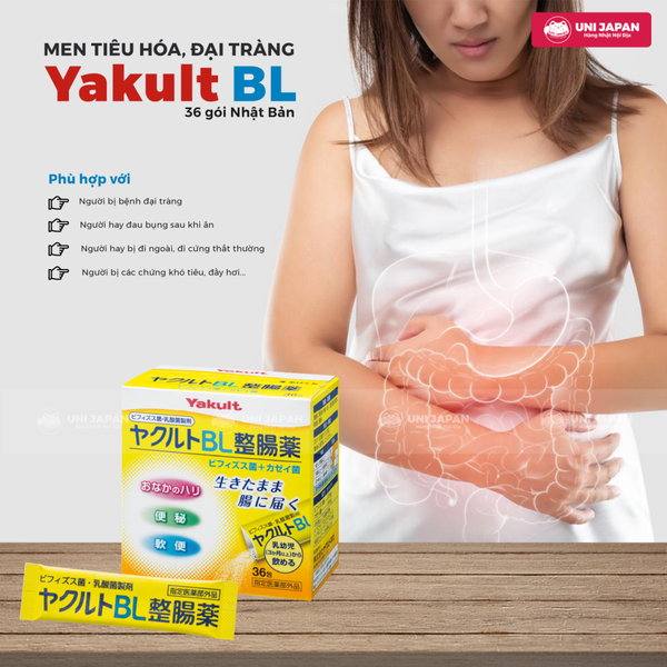 Men Tiêu Hóa, Đại Tràng YAKULT BL Nhật Bản có tốt không