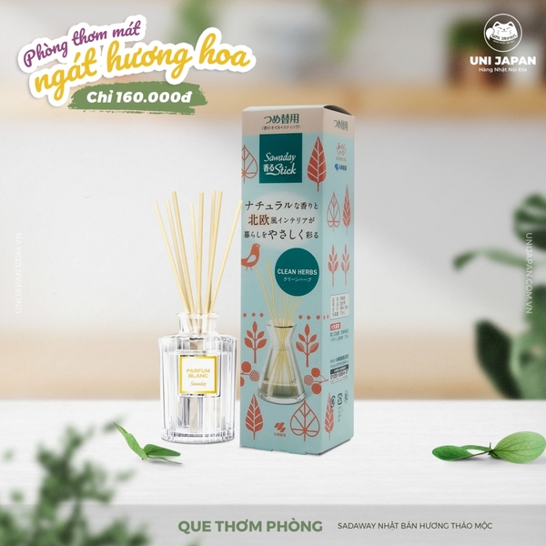 Que thơm phòng Sadaway - hương thảo mộc Nhật Bản