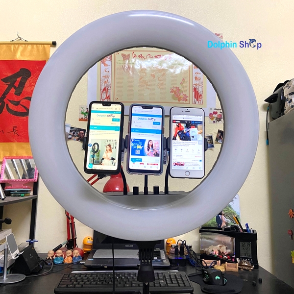 Đèn Livestream size 54cm (21inch) Dành cho Livestream Bán Hàng, Makeup ...