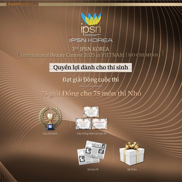 Tham Gia dự thi IPSN Korean International Beauty Contest 2025 | Sang ...
