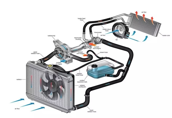Cooling system for engine