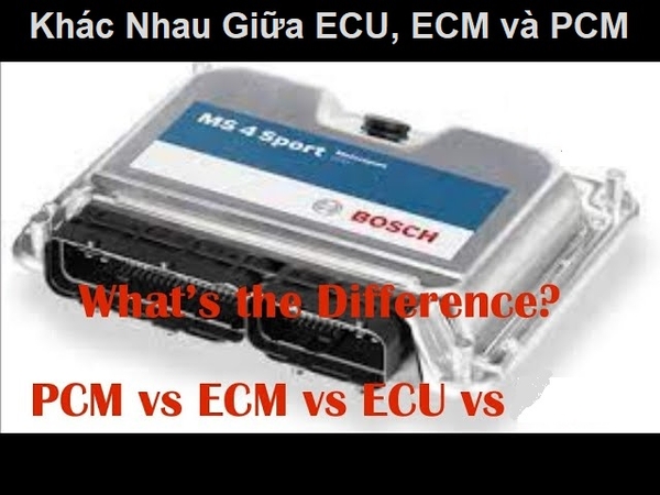 Khác Nhau Giữa ECU, ECM và PCM