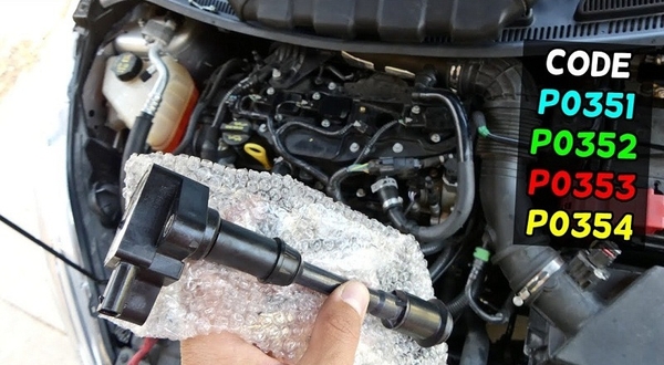 Mã lỗi P0351 code Mã lỗi P0352 code Mã lỗi P0353 code Mã lỗi P0354 cod