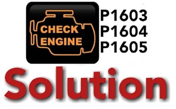 Mã lỗi P1603 code