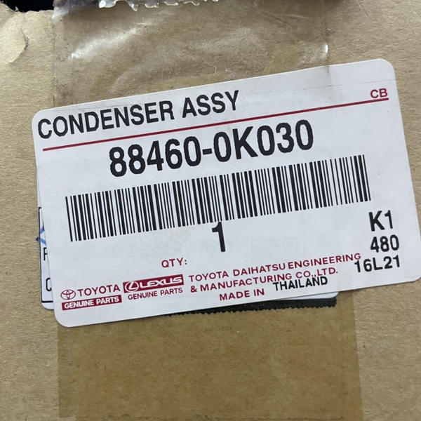 Dàn nóng Toyota Fortuner 88460-0K030