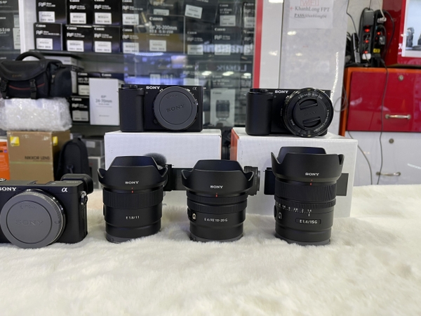 BỘ 3 LENS GÓC RỘNG SONY CROP CỰC HOT | Khánh Long Camera