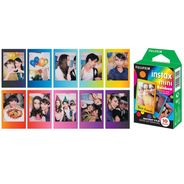 Film Fujifilm Instax Mini Rainbow Frame | Khánh Long Camera