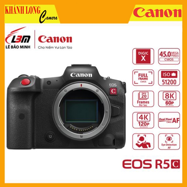 CANON CINEMA EOS R5C BODY - CHÍNH HÃNG | Khánh Long Camera