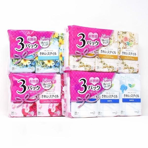 Bvs Laurier hàng ngày - Set 3 gói x 36 miếng – HÀNG NHẬT ÚC NỘI ĐỊA
