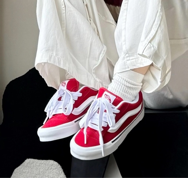 VANS KNU SKOOL RED SAIGON SNEAKER