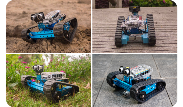 Xe tăng mBot Ranger Robot Kit chinh phục mọi địa hình Makeblock