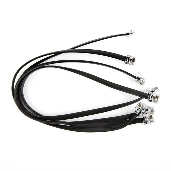 6P6C RJ25 cable-35cm(4-Pack) Makeblock