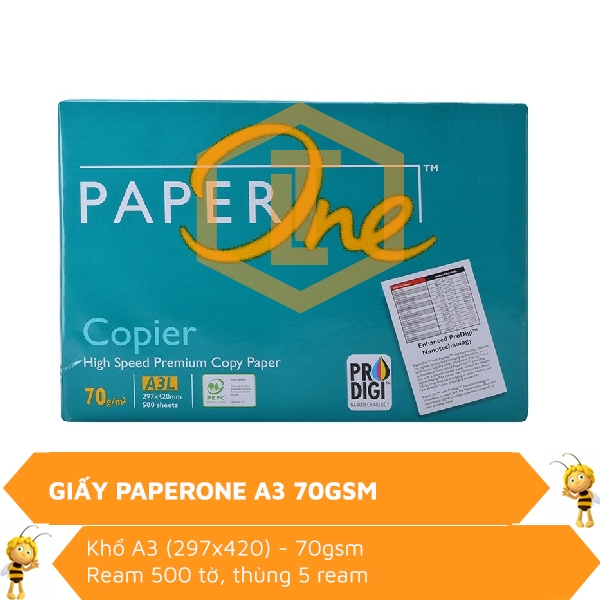Giấy PaperOne A3 70gsm Long Thịnh