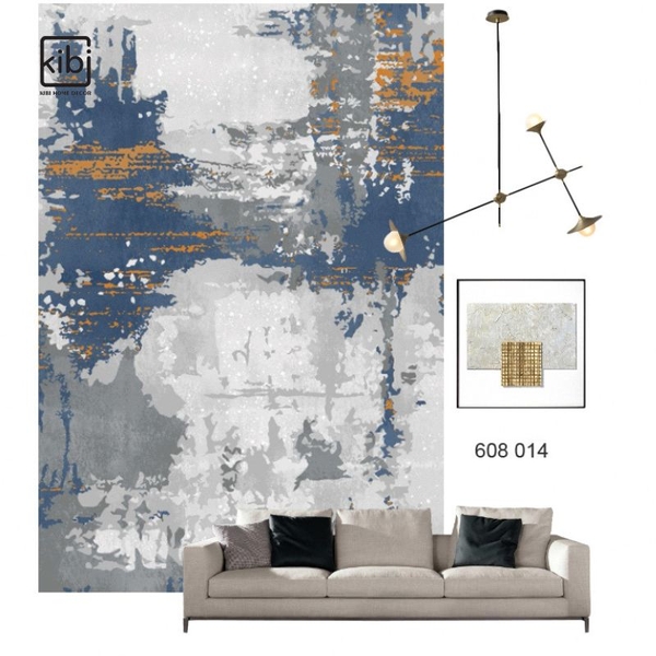 THẢM LIGHT BLUE 01 | KIBI HOME DECOR