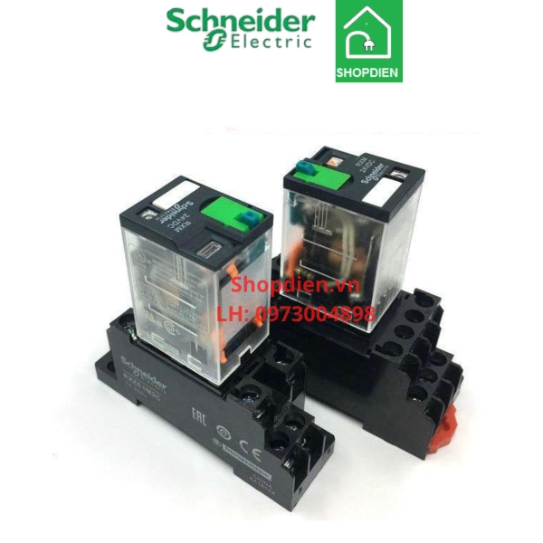 Rơle trung gian 8 chân 2C/O 120VAC Schneider-RXM2LB1F7 CÔNG TY TNHH ...