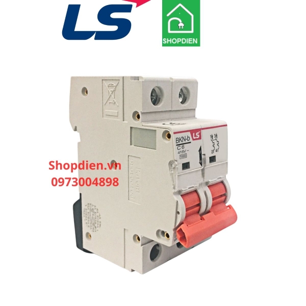 BKN-b LS MCB 2P 6A 10kA Aptomat Cầu dao tự động CÔNG TY TNHH THƯƠNG MẠI VÀ KỸ THUẬT VIỆT MỸ