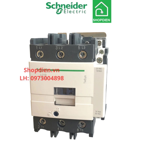 LC1D95M7 Schneider Khởi động từ Contactor 3P 95A 220VAC Tesys Deca CÔNG ...
