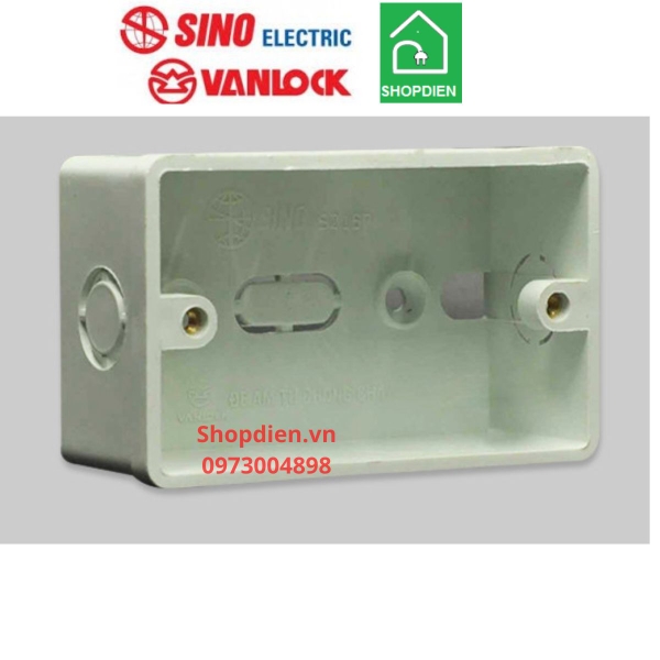 S2157H SINO Đế âm tường chữ nhật loại sâu CÔNG TY TNHH THƯƠNG MẠI VÀ KỸ ...