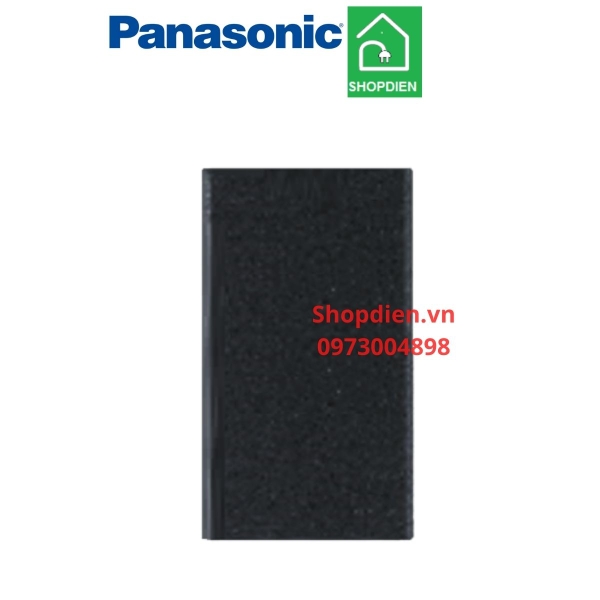 WEV68910MB Panasonic Mặt che trơn, mặt bịt kín màu đen ánh kim Wide ...