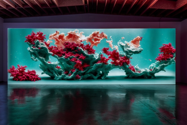 Vòng quanh triển lãm: Refik Anadol tại Jeffrey Deitch