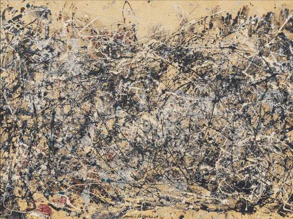 Phát hiện sắc xanh bí ẩn trong tác phẩm của Jackson Pollock