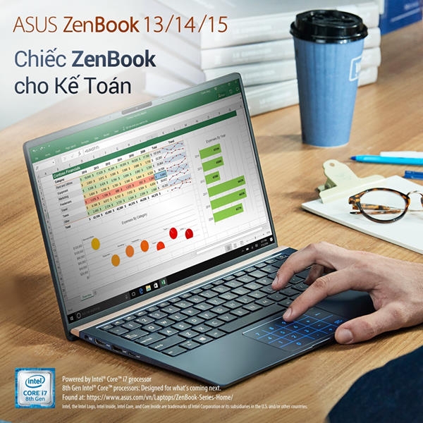 [REVIEW - ASUS ZENBOOK UX333] - Đẳng cấp & tinh tế. Thiết kế nhỏ gọn và ...
