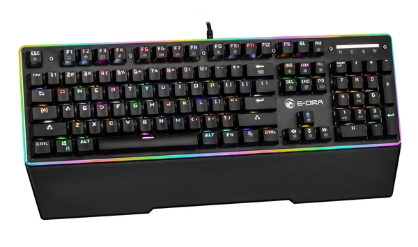 Bàn phím cơ E-DRA - EK308 RGB - MACHINE GUN (104 phím - có đèn LED ...