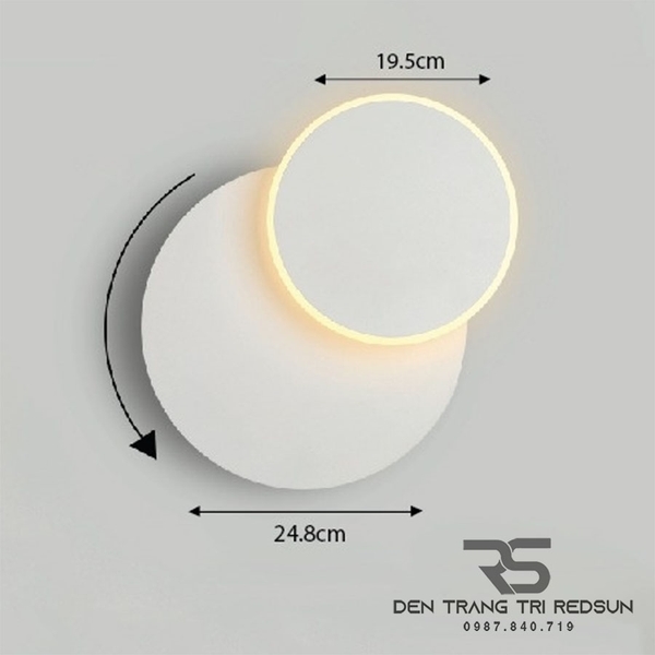 Đèn Led Tường Trang Trí Phòng Khách, Phòng Ngủ, Cầu Thang Phong Cách ...