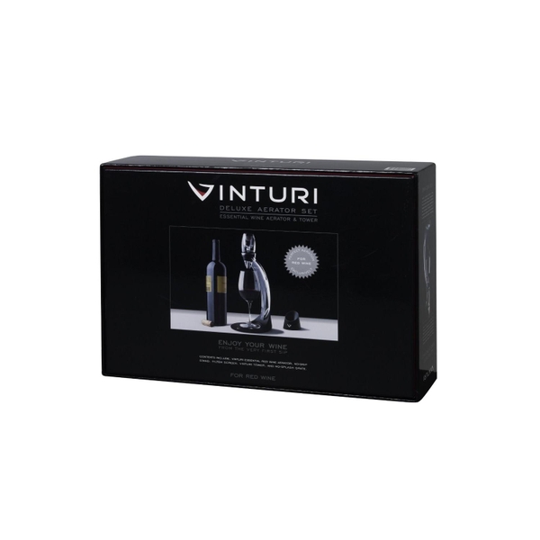 Vinturi Deluxe Red Wine Aerator Set - Bộ lọc rượu vang sang trọng ...
