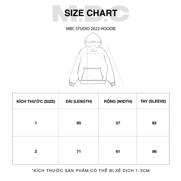 M.B.C Studio 2022 Collection Hoodie - Cream | closess