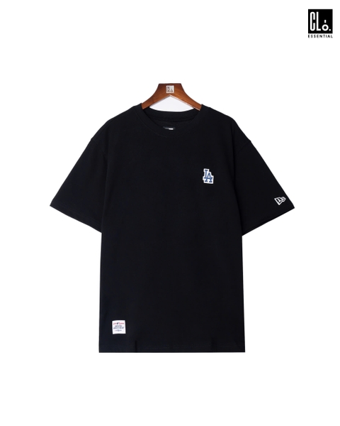 New Era, Ap Ne Essential Basic LOGO T-Shirt - Black | closess