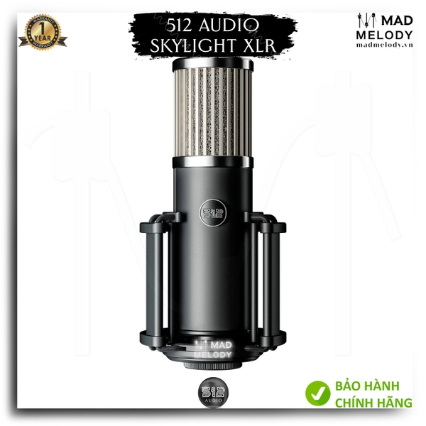 Micro thu âm 512 Audio Skylight Studio Condenser Microphone XLR | Mad ...