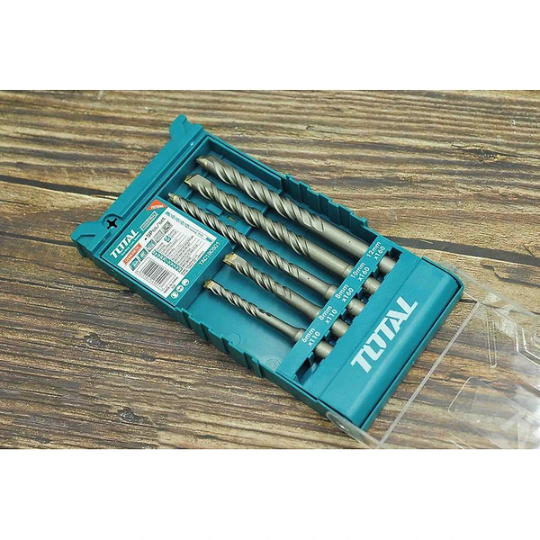 BỘ MŨI KHOAN BÊ TÔNG ĐẦU GÀI SDS 5 CHI TIẾT TOTAL TAC190501