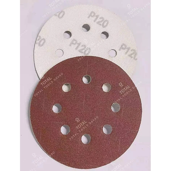 GIẤY NHÁM TRÒN 125MM TOTAL TAC731251