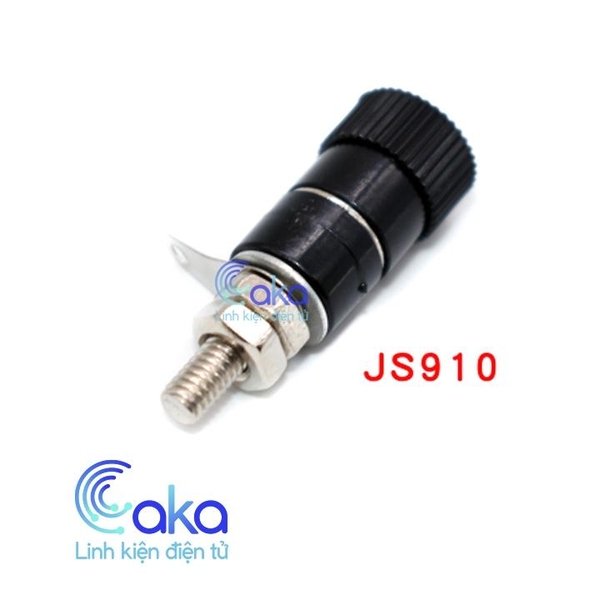 Jack JS-910B 4MM (Đen) - linh kiện điện tử tphcm giá rẻ