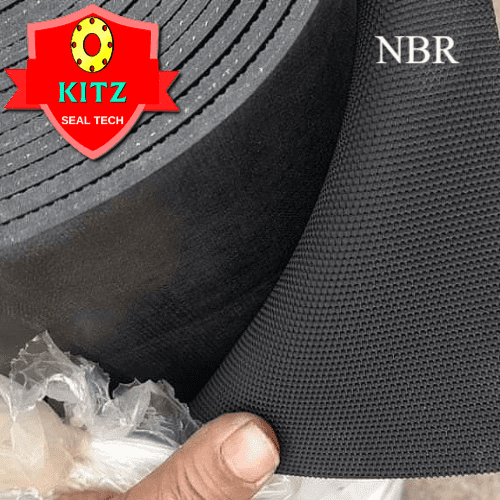 Cao Su NBR Bố Vải | NBR Rubber Sheet With Cloth Inserted KITZ Seals