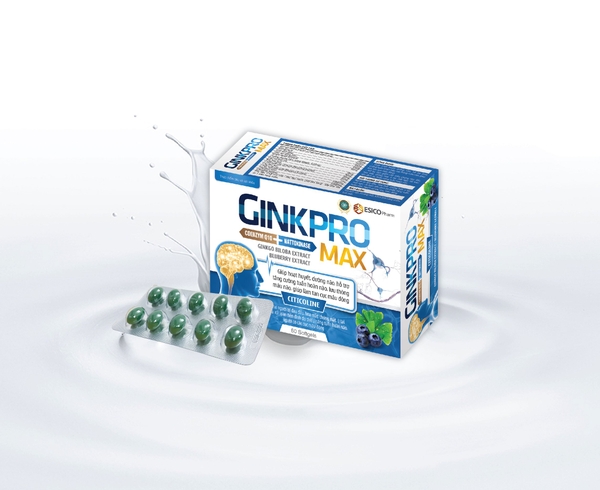 Thực phẩm BVSK GinkPro Max CÔNG TY CỔ PHẦN DƯỢC PHẨM ESICO VIỆT NAM