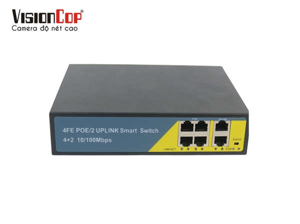 Switch poe Visioncorp HD408PW
