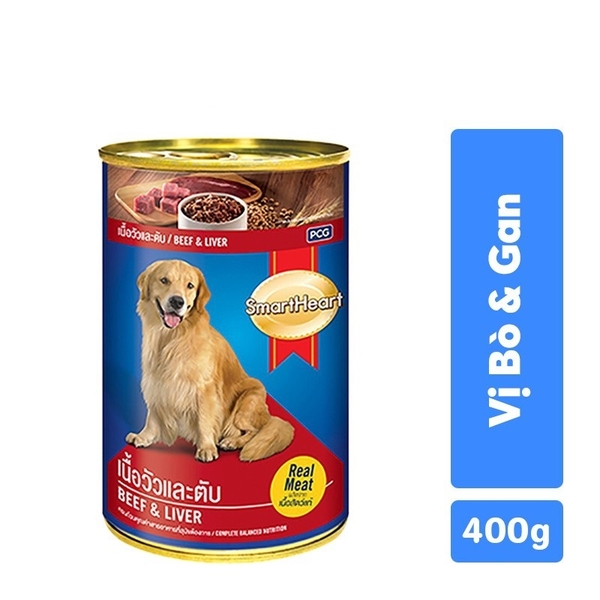 Pate lon dành cho Chó lớn - Smartheart 400g Puppy Pet Shop