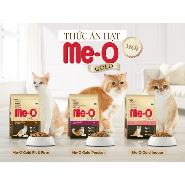 Thức ăn cho mèo cao cấp Me-O GOLD Fit & Firm / Indoor / Persian 400g ...