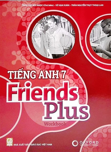 Tiếng anh Friend plus 7 - Workbook Nhà sách Hồng Bách