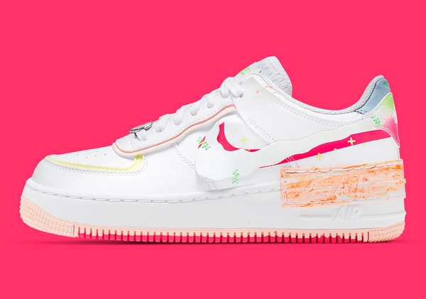 Air Force 1 Shadow Ghost Swoosh
