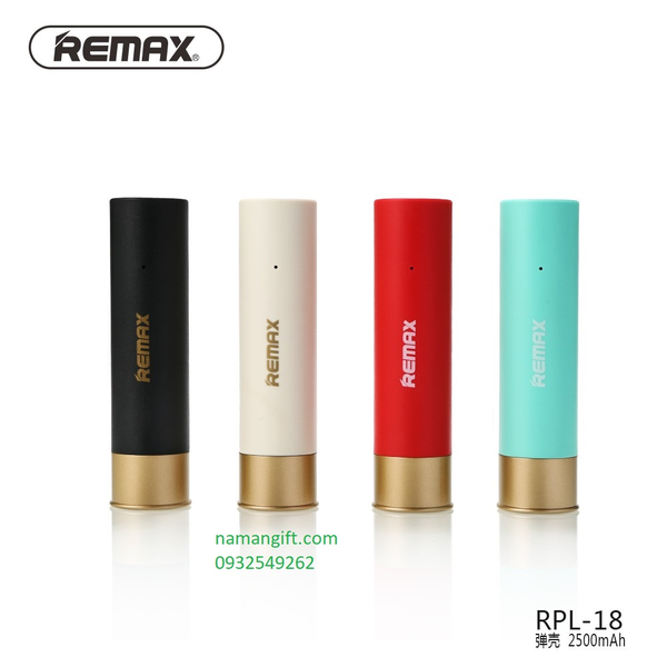 PIN REMAX RPL-18 2500mAh - PIN SẠC DỰ PHÒNG-QUÀ TẶNG DOANH NGHIỆP