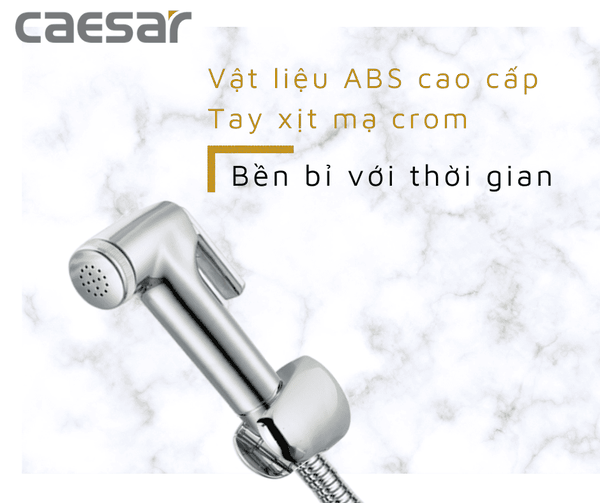 Vòi xịt vệ sinh Caesar BS304CW TOTO NAM ANH