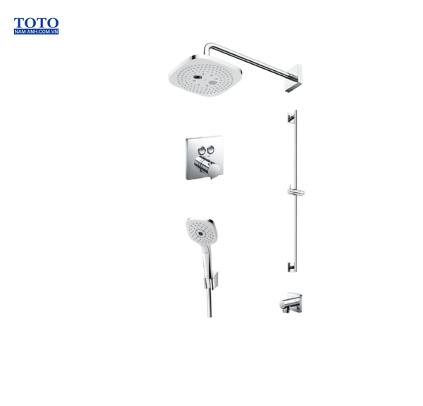 Bộ sen tắm nhiệt độ âm tường TOTO 2 đường nước : TBW02004A TBV02406B ...