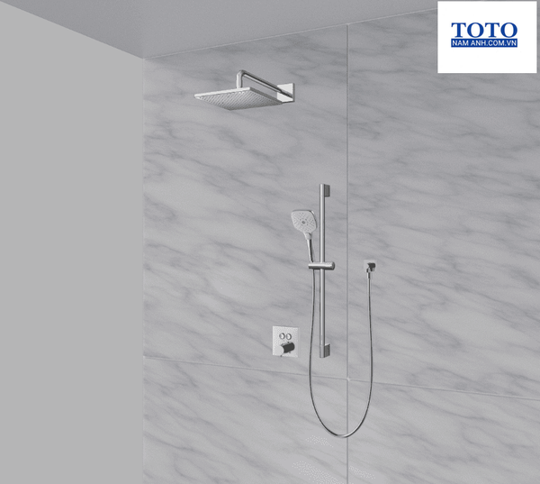 Bộ sen tắm nhiệt độ âm tường TOTO 2 đường nước : TBW08002A TBV02406B ...