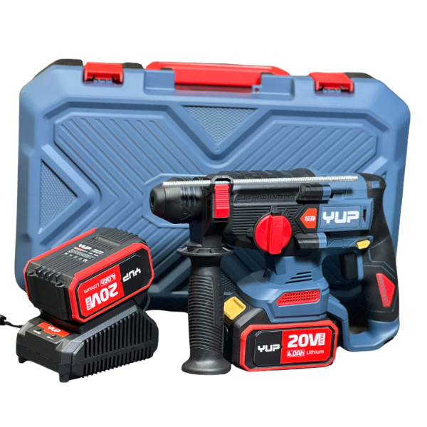 Máy khoan đục bê tông pin 20V Yup YP20-H24M 3 chức năng bền bỉ