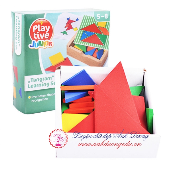Đồ chơi gỗ hình học Công ty TNHH Thiết bị Giáo dục Ánh Dương